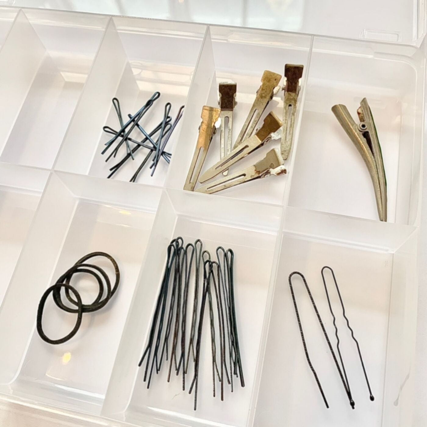 Hair pin organizer